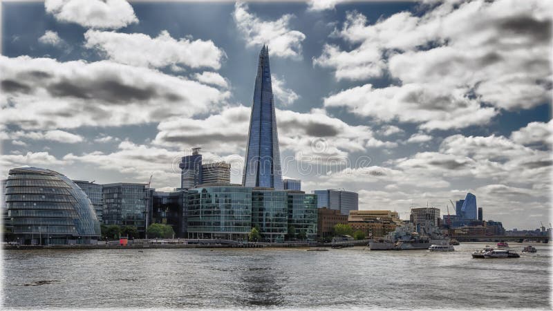 View from the Tower on Thames, London Editorial Stock Image - Image of ...
