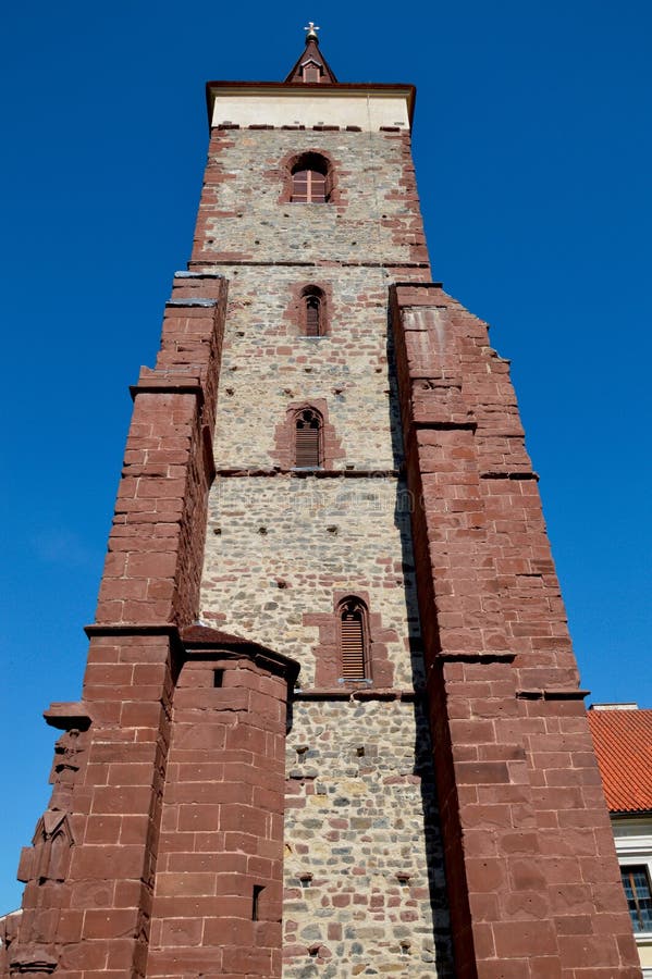 The Tower of the Sazava Monastery Stock Photo - Image of procopius ...