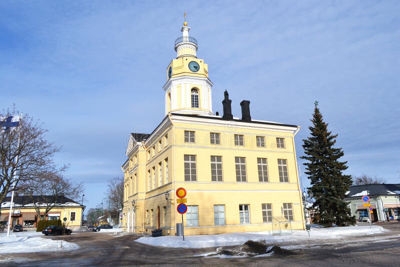 Town Hall in Hamina stock photo. Image of style, neoclassicism - 29979518