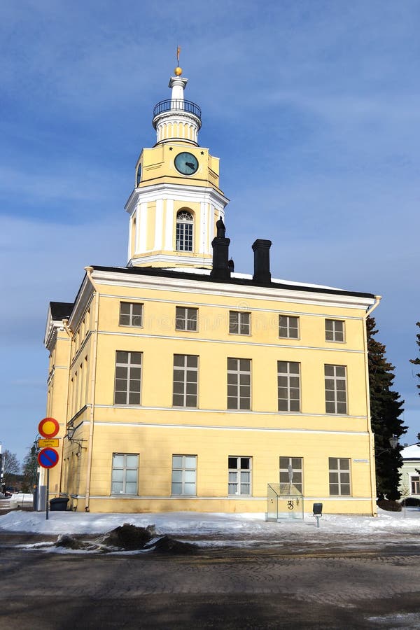 Town Hall in Hamina stock photo. Image of neoclassicism - 30064112