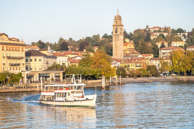 Pallanza, Lago Maggiore, Italy Stock Image - Image of lakefront, italy ...