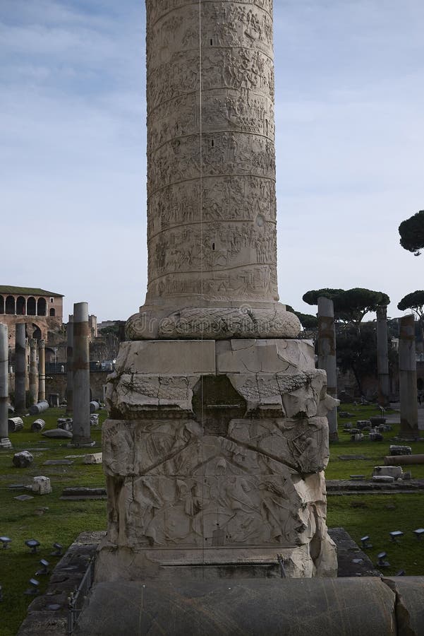 Old column stock photo. Image of today, shadow, architecture - 145698370