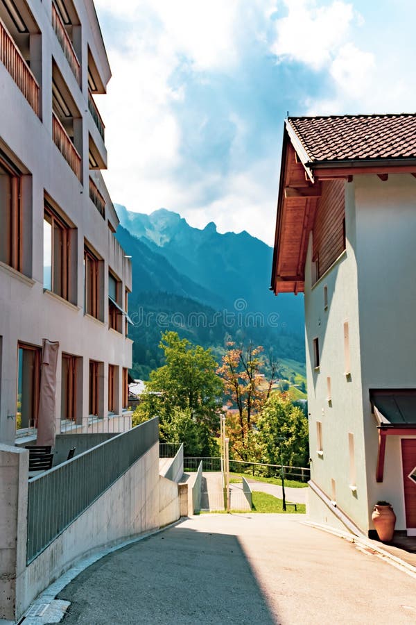 A View of Triesenberg in Central Liechtenstein Editorial Image - Image ...