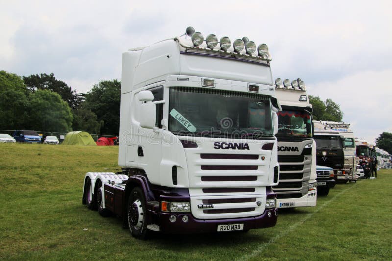 A View of a Truck at a Truck Show Editorial Photo - Image of show ...