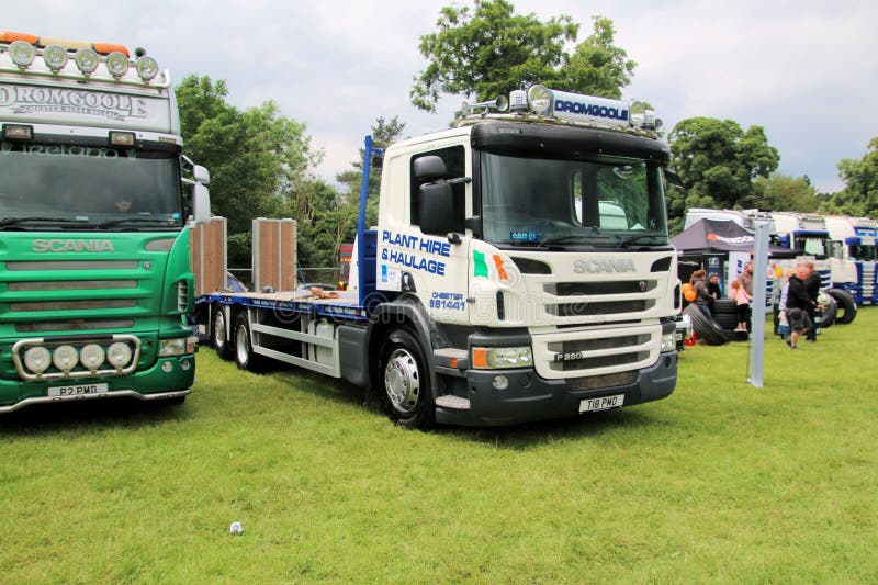 A View of a Truck at a Truck Show Editorial Stock Photo - Image of ...