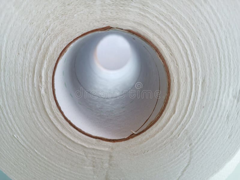 Bright Light View through a Tube, in Cardboard Stock Image - Image of ...