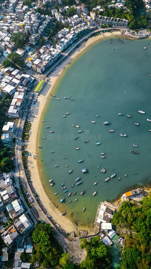 View of Tung Wan Beach at Hong Kong Jan 6 2024 Editorial Stock Photo ...