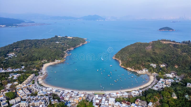 View of Tung Wan Beach at Hong Kong Jan 6 2024 Editorial Stock Photo ...
