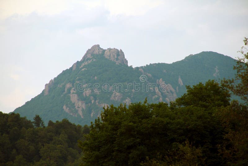 View of Turkey Mountain, Tuapse Region Stock Photo - Image of rock ...