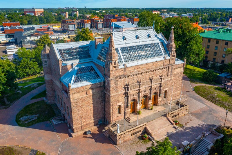 View of Turku Art Museum in Finland Editorial Image - Image of urban ...
