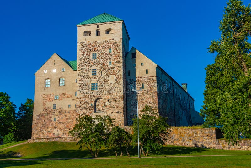 View of Turku Castle in Finland Stock Photo - Image of swedish ...