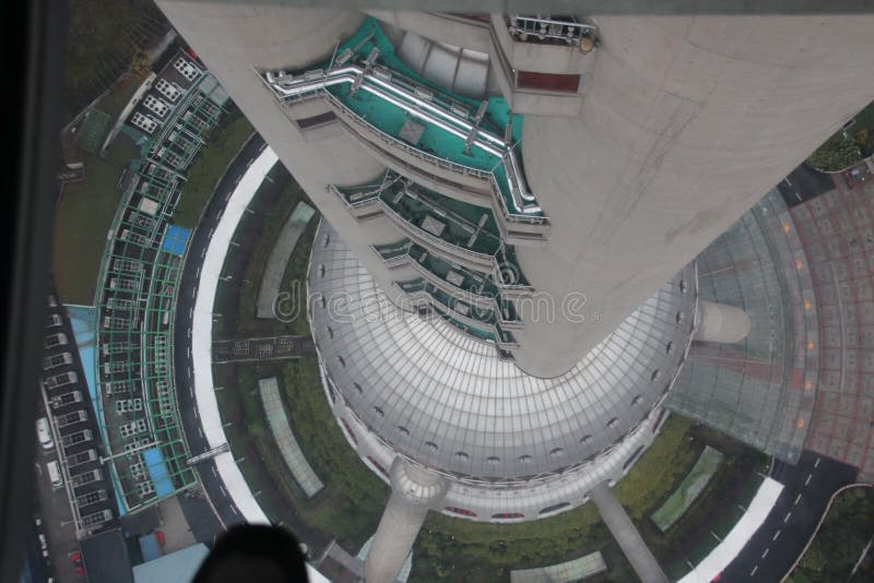 Shanghai TV tower China stock photo. Image of beautiful - 111270650