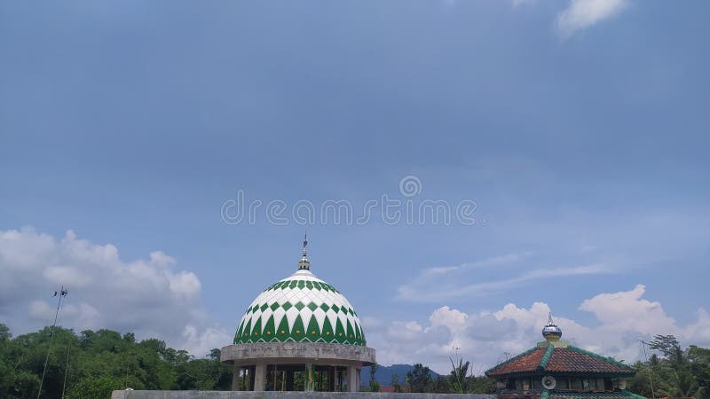 The View of the Two Domes of the Mosque with a Clear Sky is Mesmerizing ...