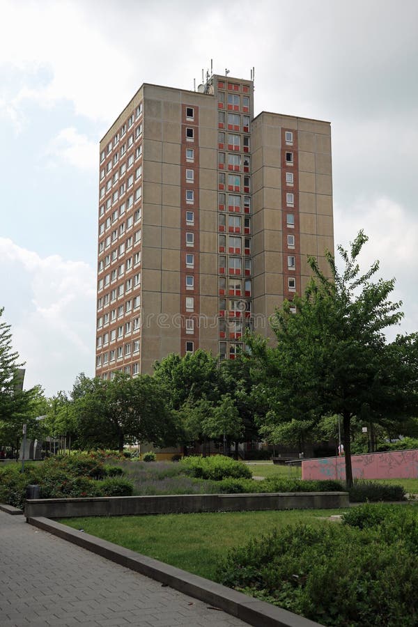 Typical Architecture from the Gdr Stock Photo - Image of europe, german ...