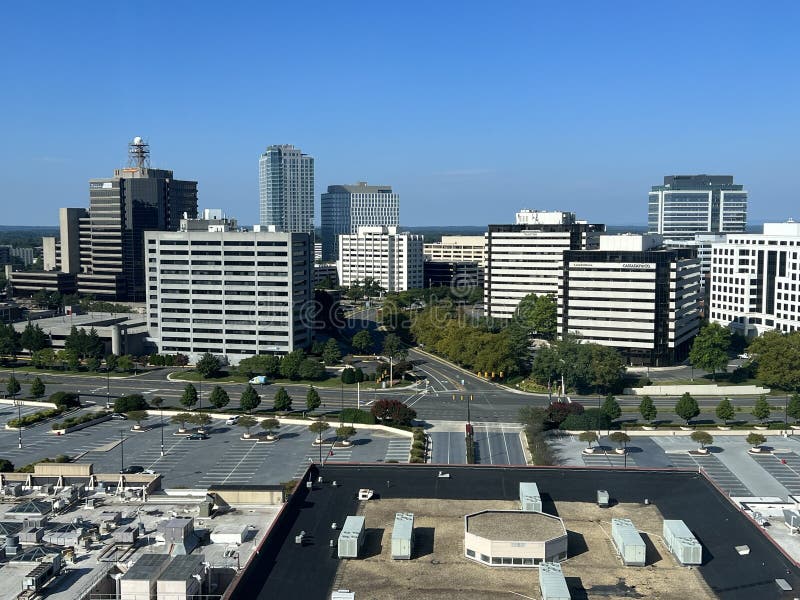 View of Tysons in Virginia editorial photo. Image of residential ...