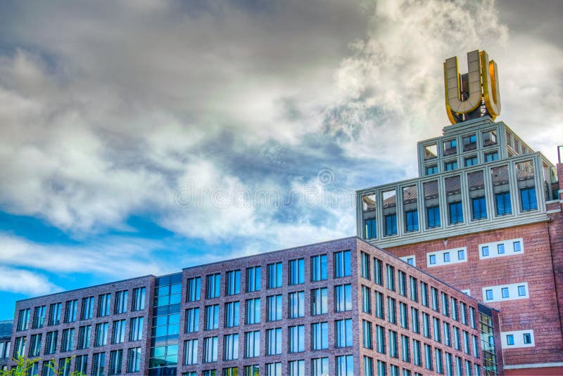 View of the U Tower in Dortmund, Germany Editorial Photo - Image of ...