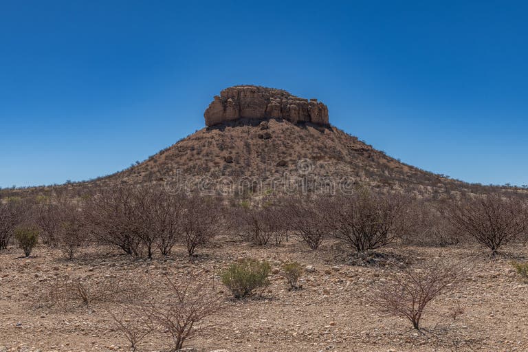 View of the Ugab River and Terraces, Namibia Stock Photo - Image of ...