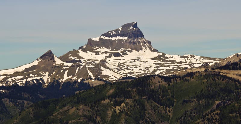 A View of Uncompahgre Peak, Highest Summit of the San Juan Mount Stock ...
