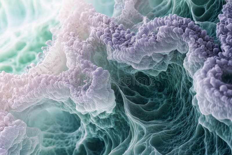 This View Under a Microscope Shows Structures that are Both Porous and ...