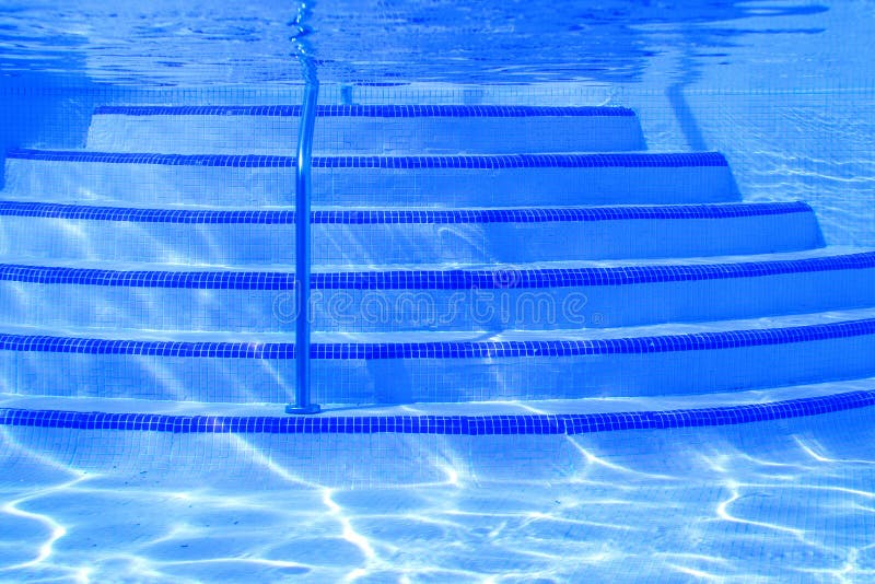 View of the Underwater Part of the Pool Stock Photo - Image of pool ...