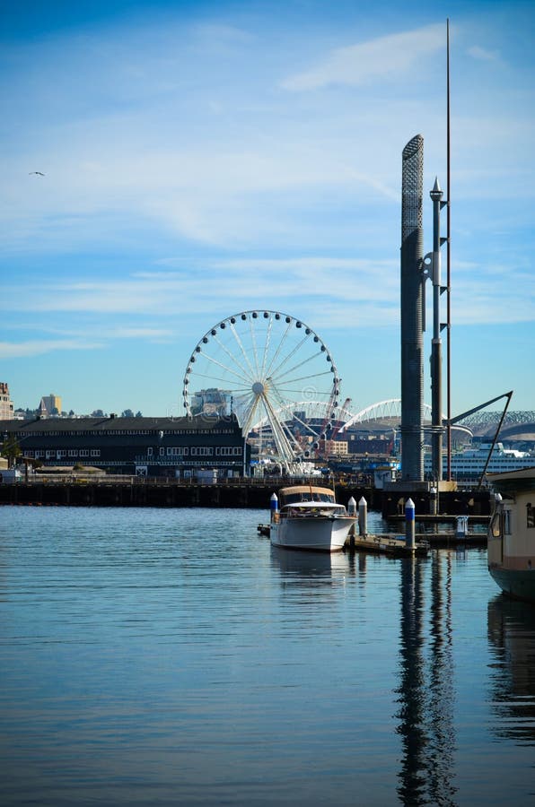 View on Union lake stock image. Image of urban, blue - 45619587
