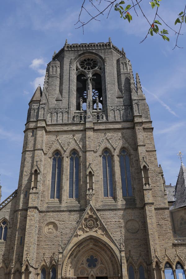 View of the University of Manchester Building Stock Photo - Image of ...