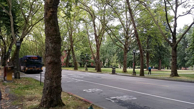 A View of the University of Washington Campus in Summer 2016 Editorial ...
