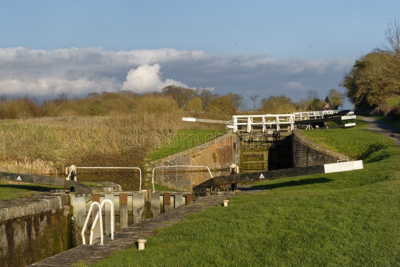 Caen Hill Locks stock photo. Image of devizes, locks - 134589922