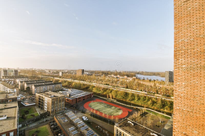 View from up editorial stock photo. Image of environment - 245682998