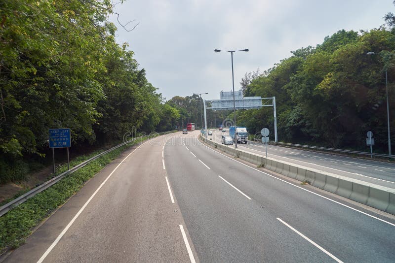 View from Upper Deck of Double-decker Bus Editorial Stock Photo - Image ...