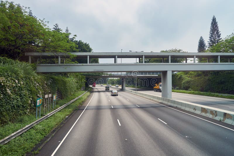 View from Upper Deck of Double-decker Bus Editorial Photo - Image of ...
