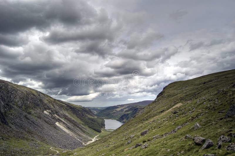 View of Upper Lake. Ireland Stock Image - Image of beauty, outdoors ...