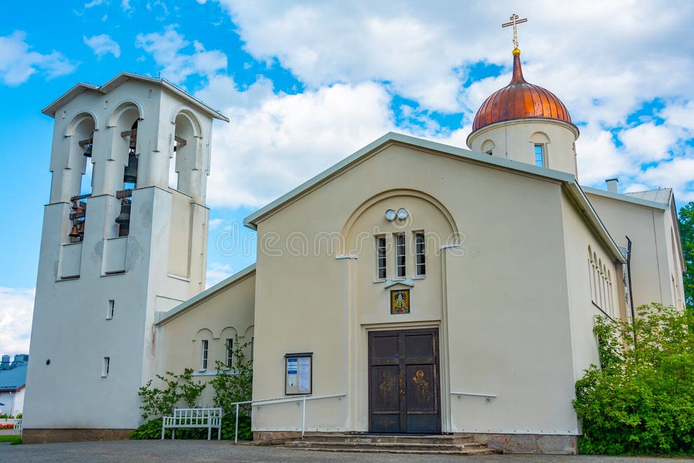 View of Valamo Monastery in Finland Editorial Stock Image - Image of ...