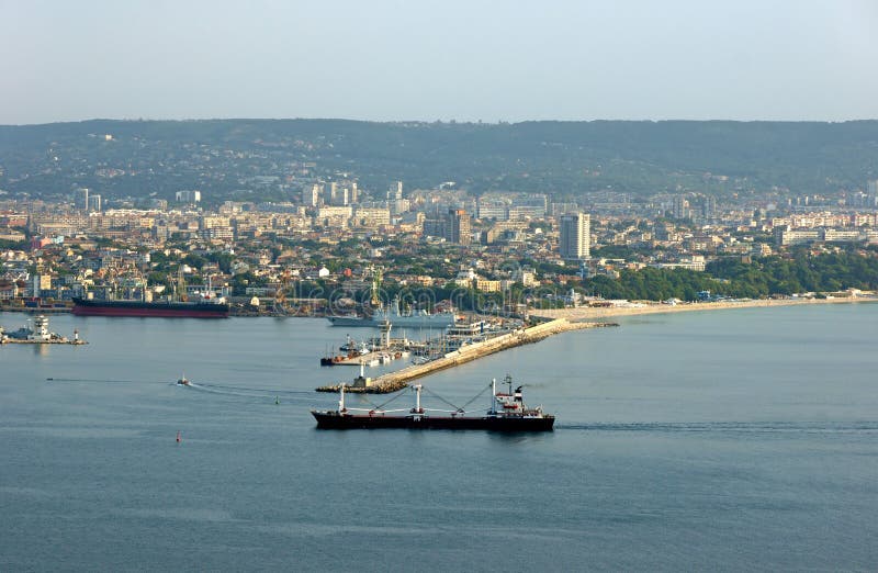 View from Varna stock image. Image of seaside, coast - 27324667
