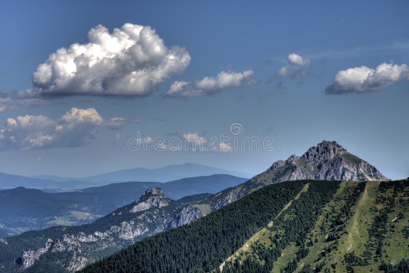 Velky Rozsutec, Mala Fatra, Slovakia Stock Photo - Image of slovakia ...