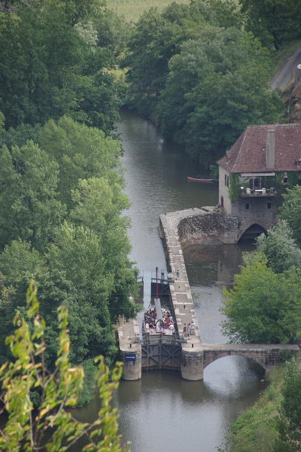 View of a Very Old Lock, Still Working by Hand, Editorial Photography ...