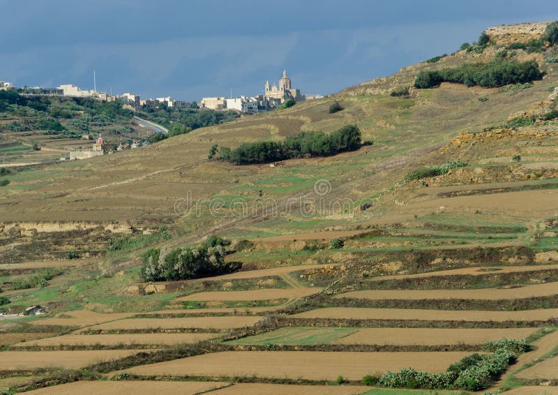 View from Victoria citadel stock image. Image of panorama - 52599361