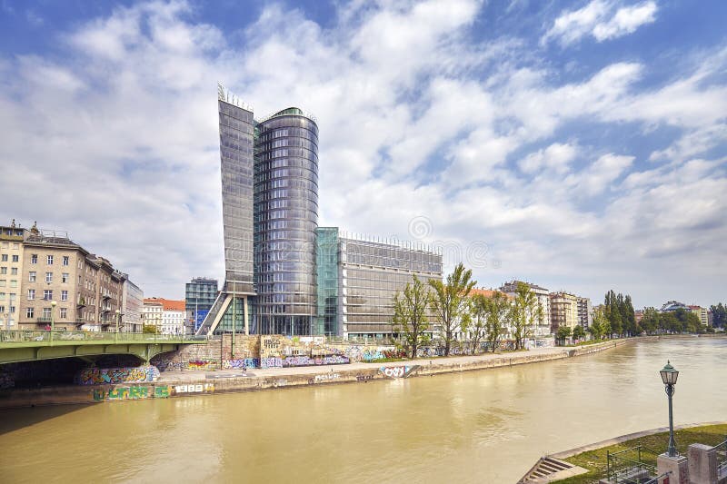 View of Vienna downtown. editorial photography. Image of europe - 77907887