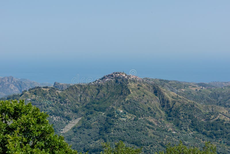 View On Aspromonte National Park In Calabria Stock Photo - Image of ...