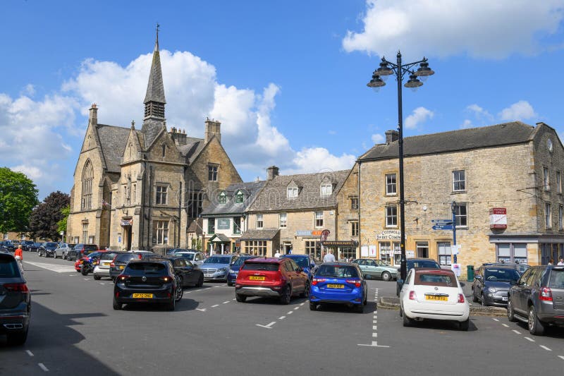 View at the Village of Stow on the Wold on England Editorial Stock ...