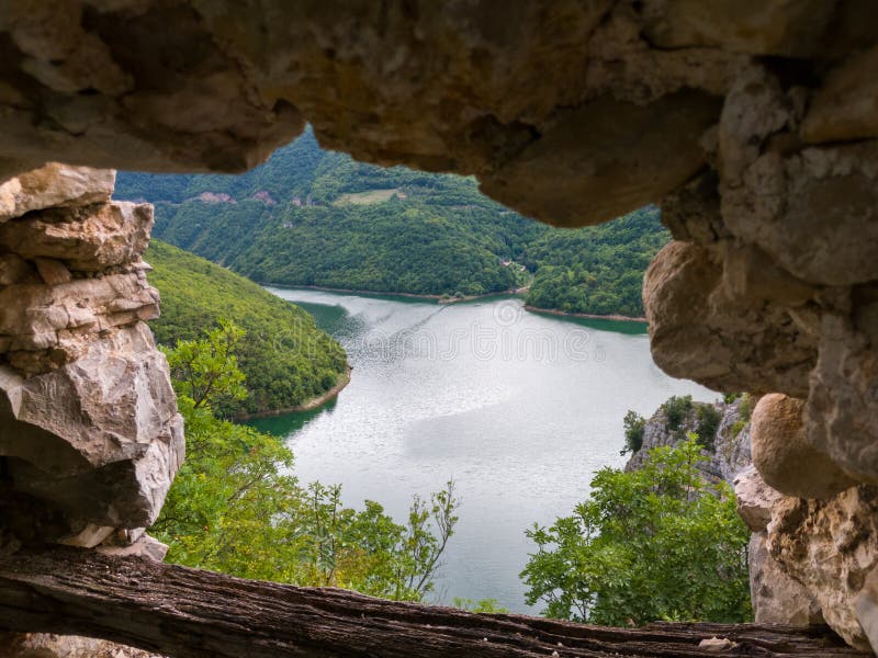 Vrbas River Canyon Near Banja Luka Stock Photo - Image of cemernica ...