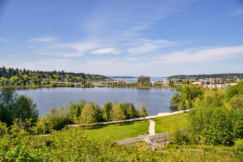A View a the Washington State Capitol Building Stock Image - Image of ...