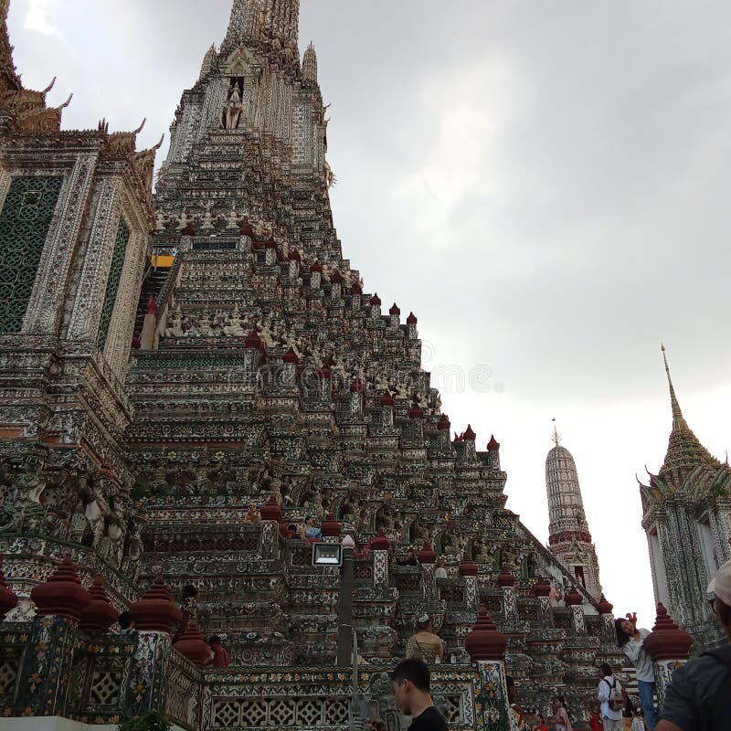 View of Wat Arun Temple, Thailand Editorial Stock Photo - Image of ...