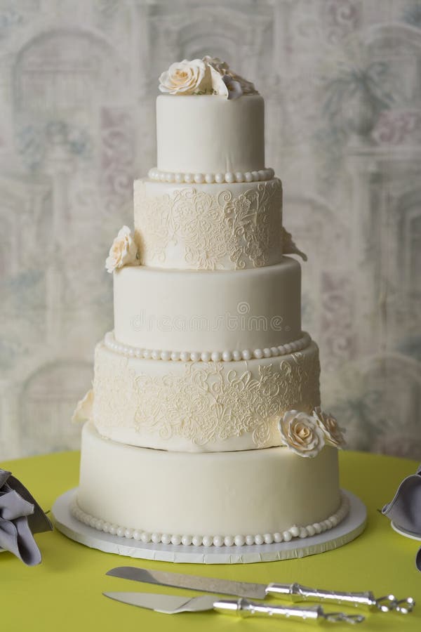 The wedding cake. stock photo. Image of sweetness, cake - 244087724