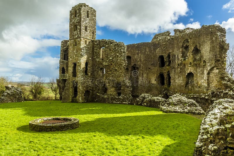 A View of the Well and Keep of the Thirteenth-century Castle at ...