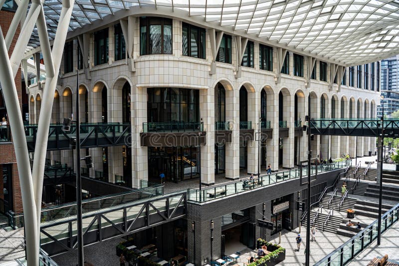 View of the Well Shopping Centre in Toronto. Editorial Photography ...