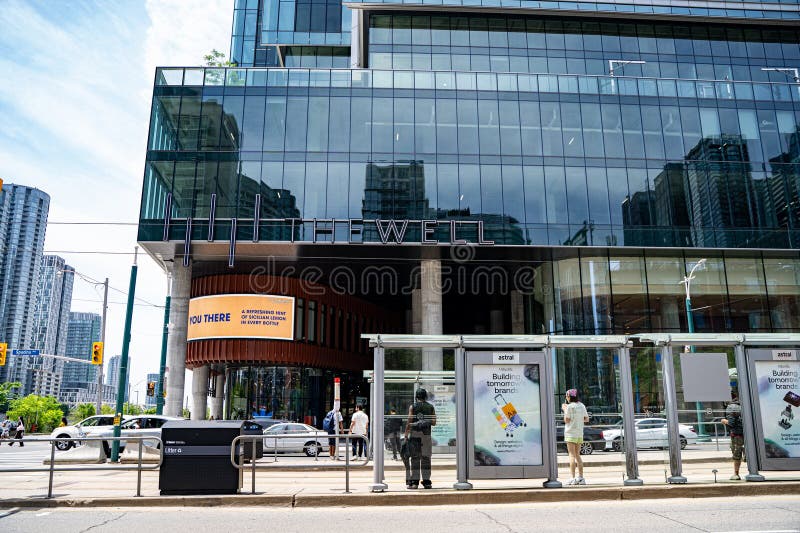 View of the Well Shopping Centre in Toronto. Editorial Stock Image ...