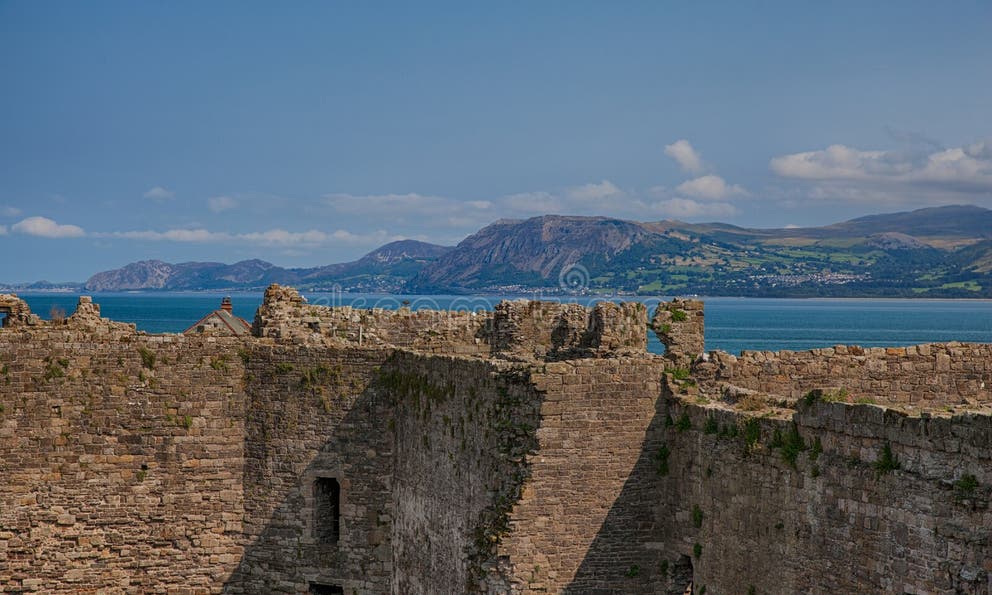 View of welsh countryside stock photo. Image of panoramic - 34917736