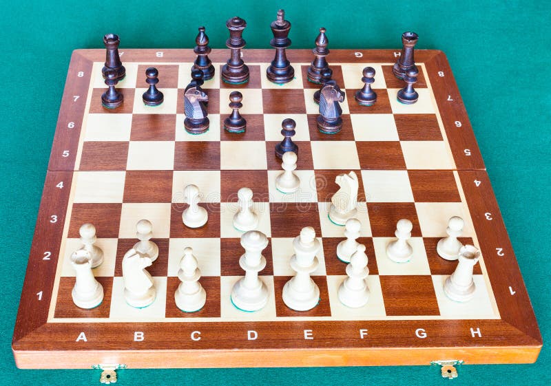 Top View of Set of Chess Pieces Stock Image - Image of knight, battle ...