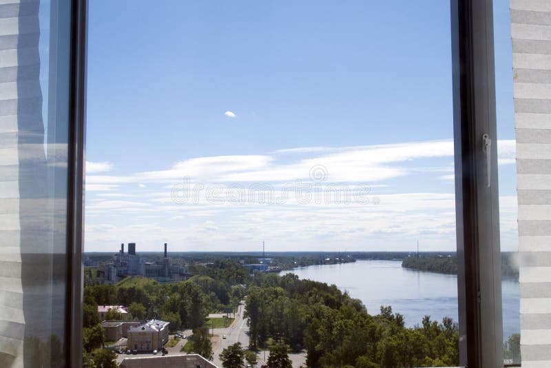 View from the window stock image. Image of beautiful - 125228001